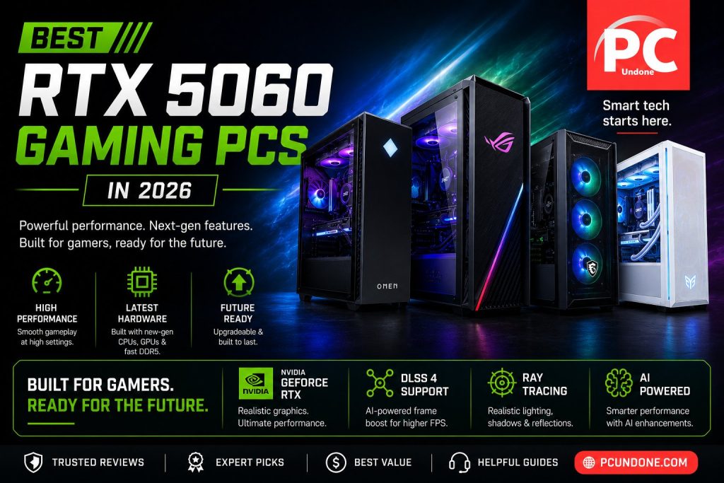 Best Nvidia RTX 5060 Desktops For Gaming - 1080P PC Rigs
